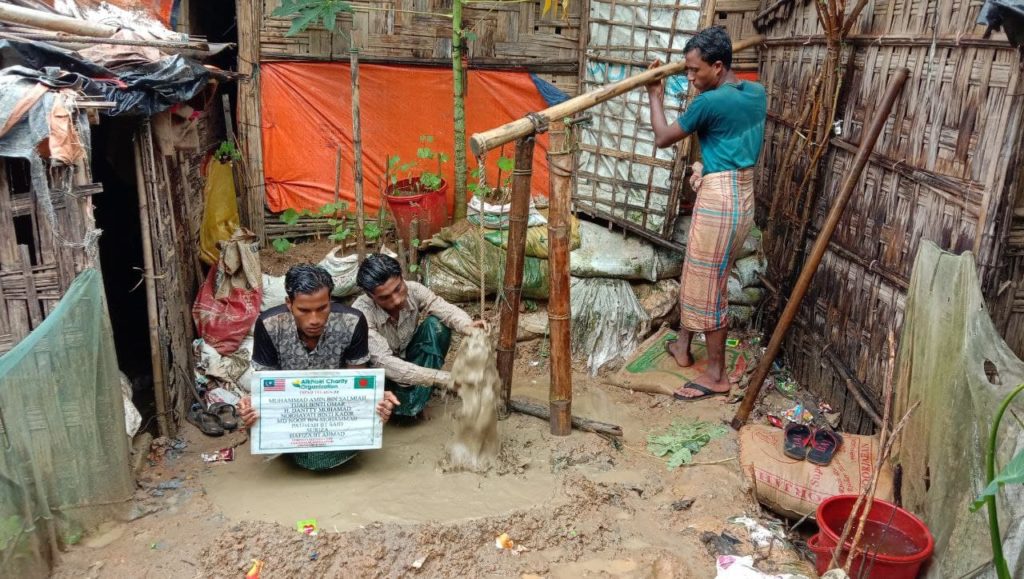 Build a well in Bangladesh for the poor